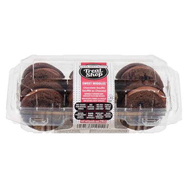 OUR SPECIALTY SWEET MIDDLES CHOCOLATE SOUFFLE 6/CLAMSHELL | Cookies ...